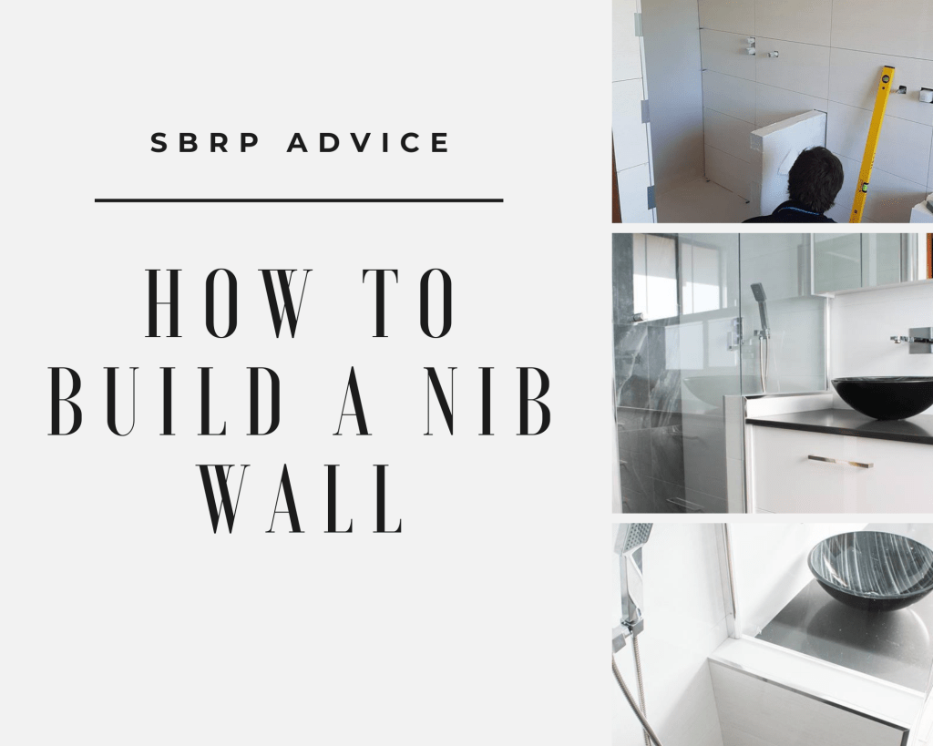 What Is a Nib Wall? – Small Bathroom Renovations Perth | Bathrooms Perth